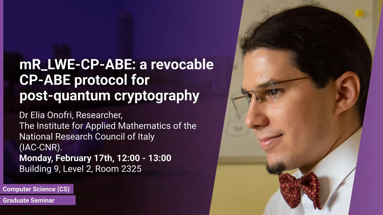 mR_LWE-CP-ABE: a Recoverable CP-ABE protocol for Post-quantum Cryptography | Computer ...
